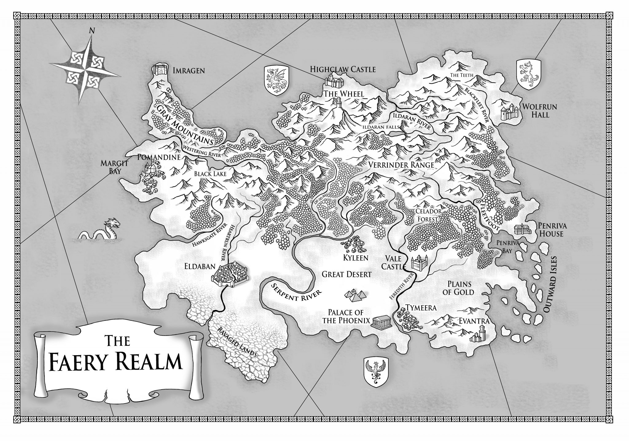 Map of Faery - Rowan Ash Artistry